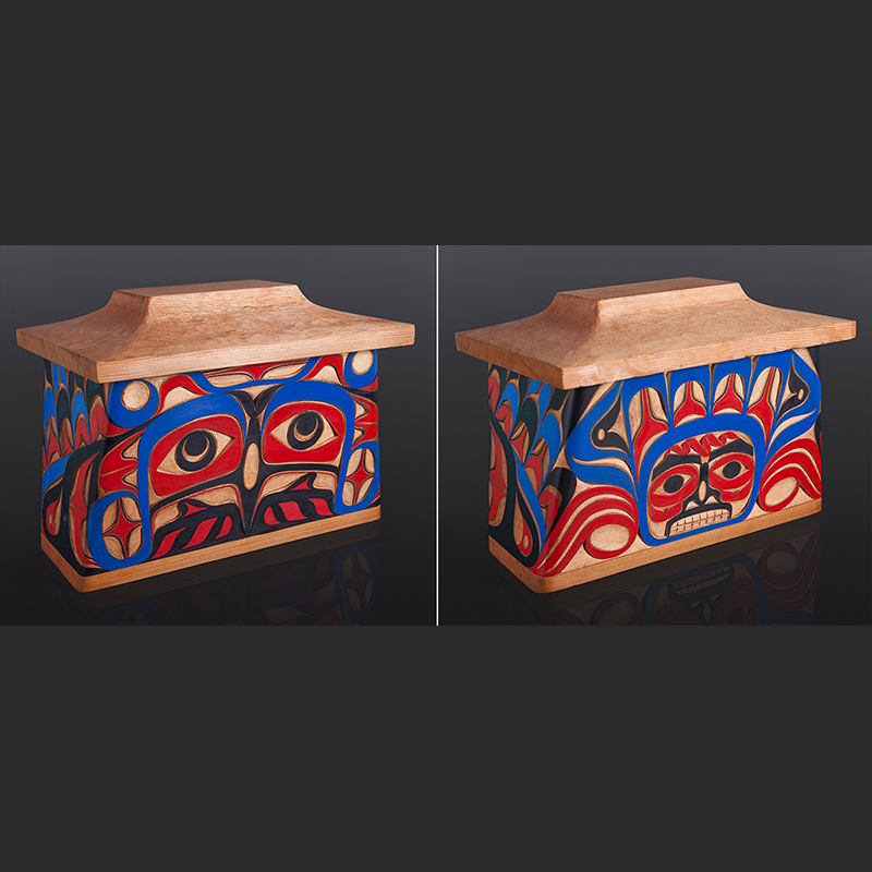 Bentwood Canoe BoxRay Sim Sold - Steinbrueck Native Gallery